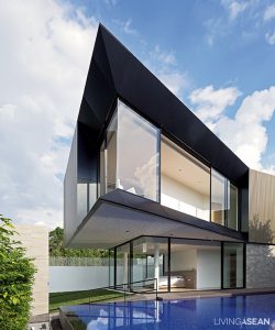 Aluminum House: A Bright and Airy Home with a Twist / Living Asean