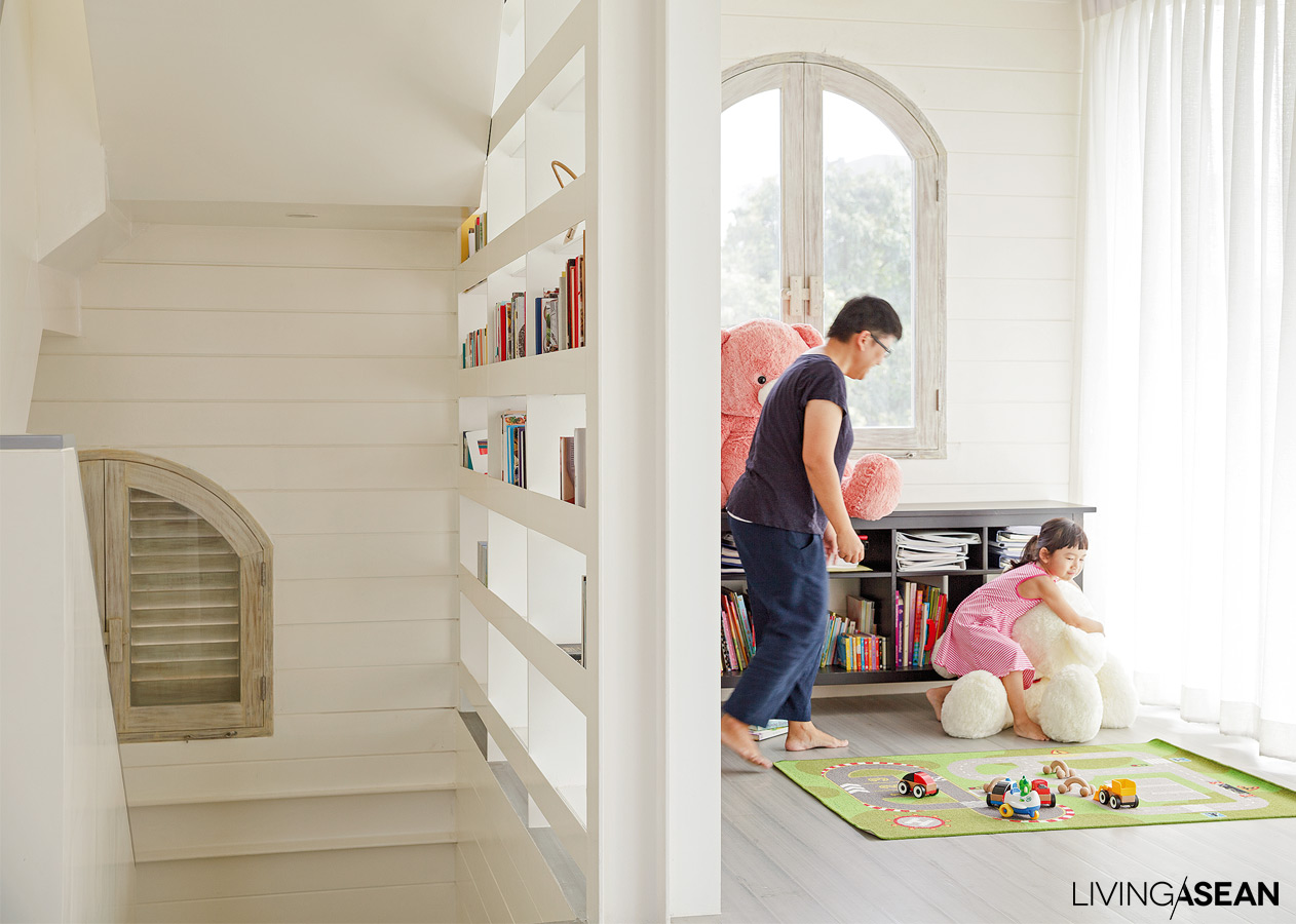 White Box House Where They Love to Cook. /// Living Asean