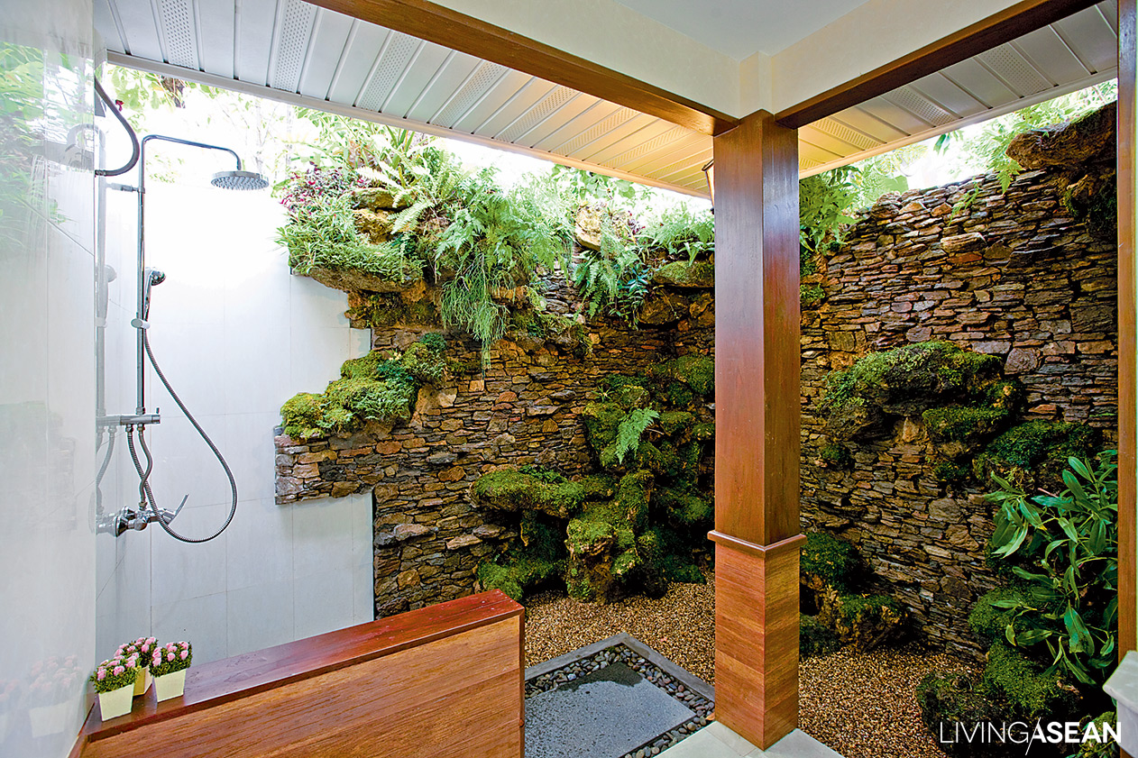 Rainy season forest garden for tropical areas /// Living ASEAN