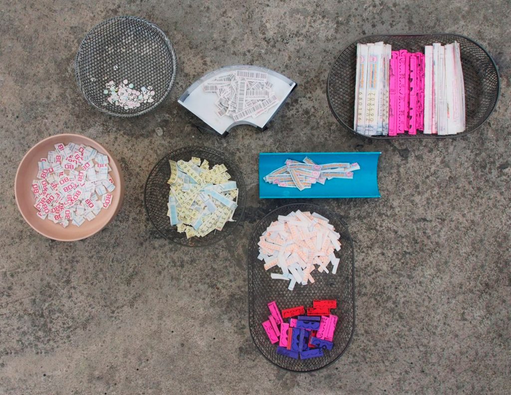 Lottery Recycling Ideas / Nothing Goes to Waste / Bangkok Design Week 2019