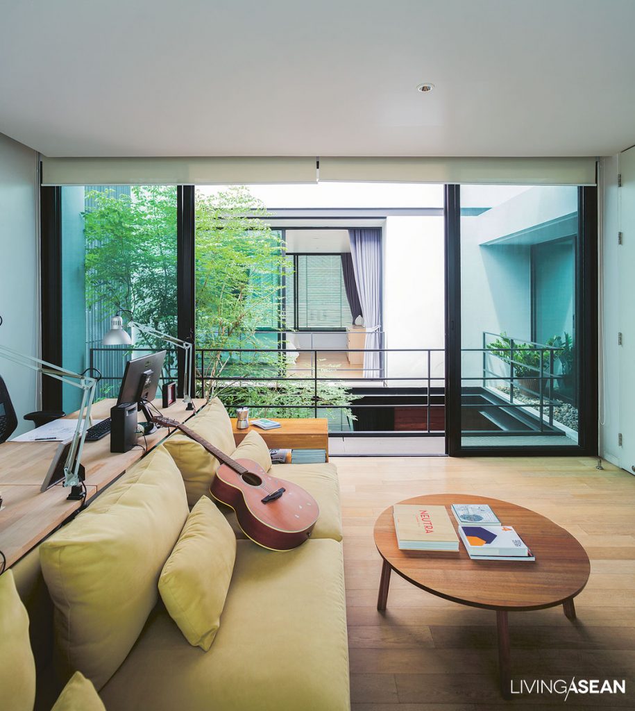 Renovation Brings Comfort into a Modern Home / Living Asean