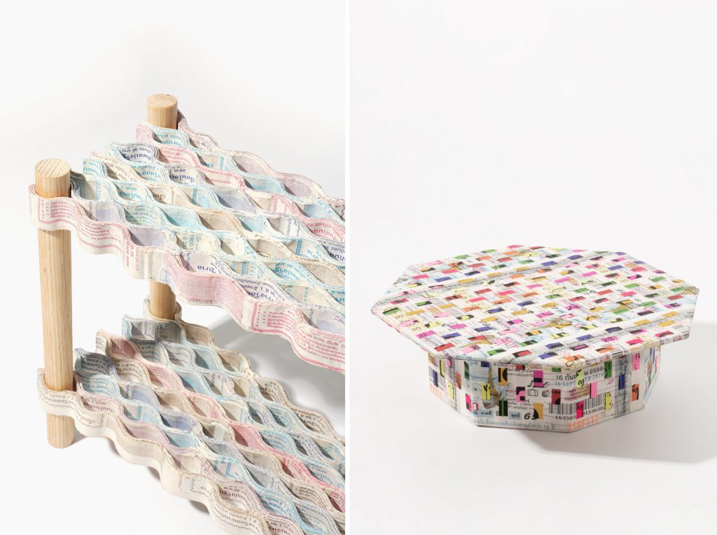 Lottery Recycling Ideas / Nothing Goes to Waste / Bangkok Design Week 2019