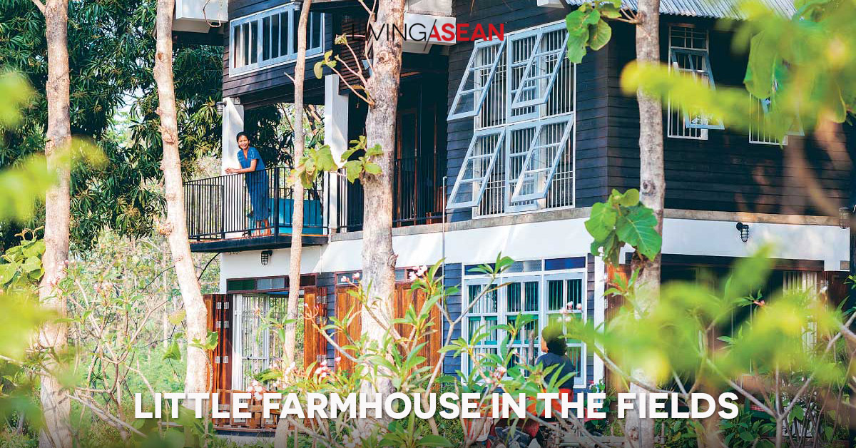 A Dreamlike Little Farmhouse in Lush Fields / Living Asean