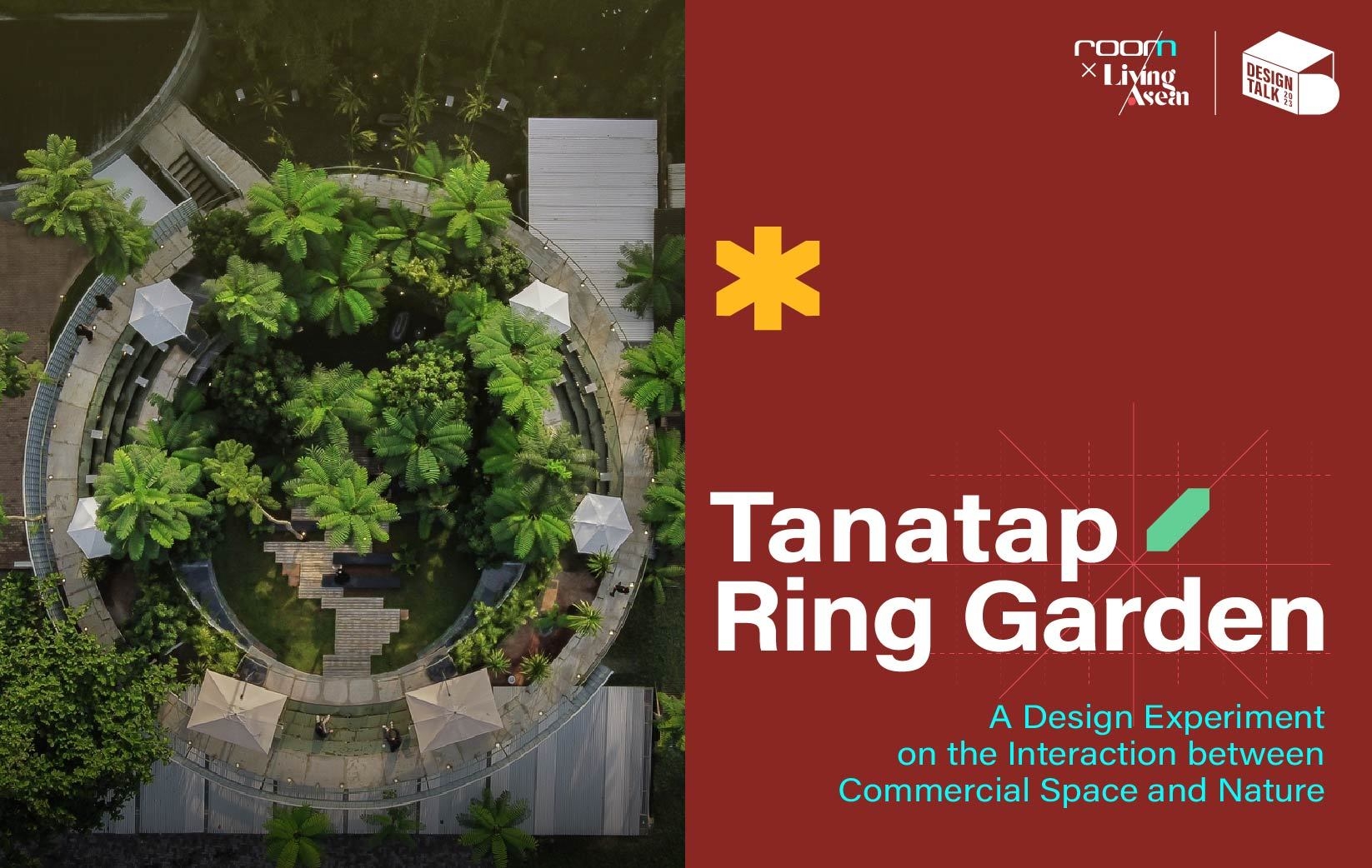 Tanatap Ring Garden: Coffee Shop Design with Nature / Living Asean