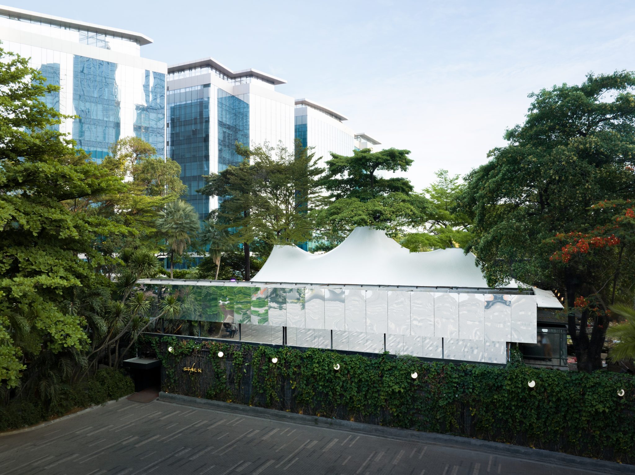 Stalk Jakarta, the Tree-Hugger Bar: Where a Bar Merges with Nature ...