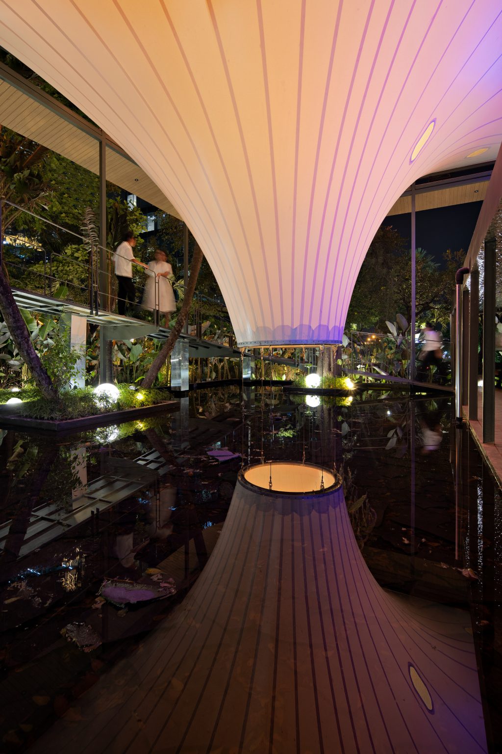 Stalk Jakarta, the Tree-Hugger Bar: Where a Bar Merges with Nature ...