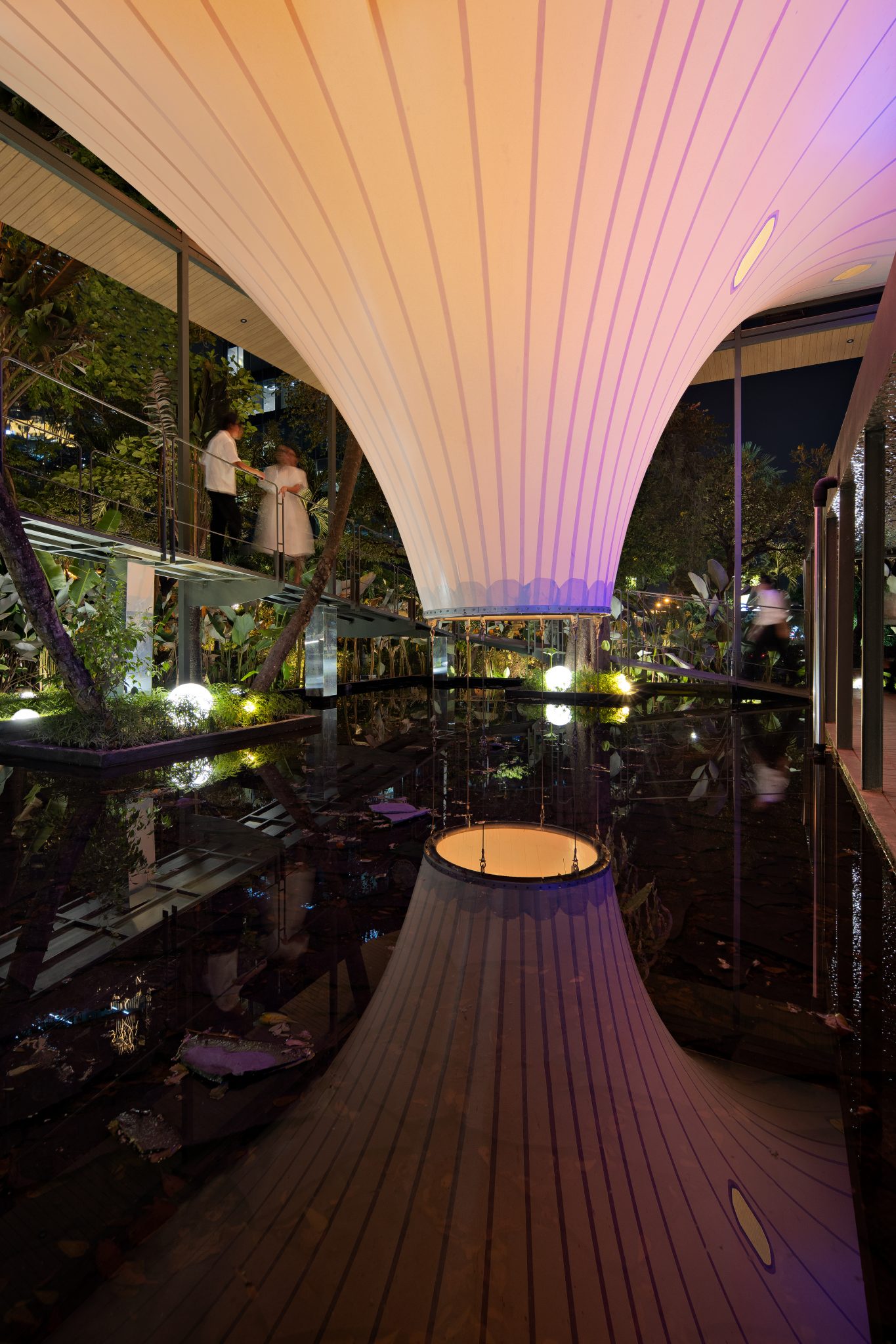 Stalk Jakarta, the Tree-Hugger Bar: Where a Bar Merges with Nature ...