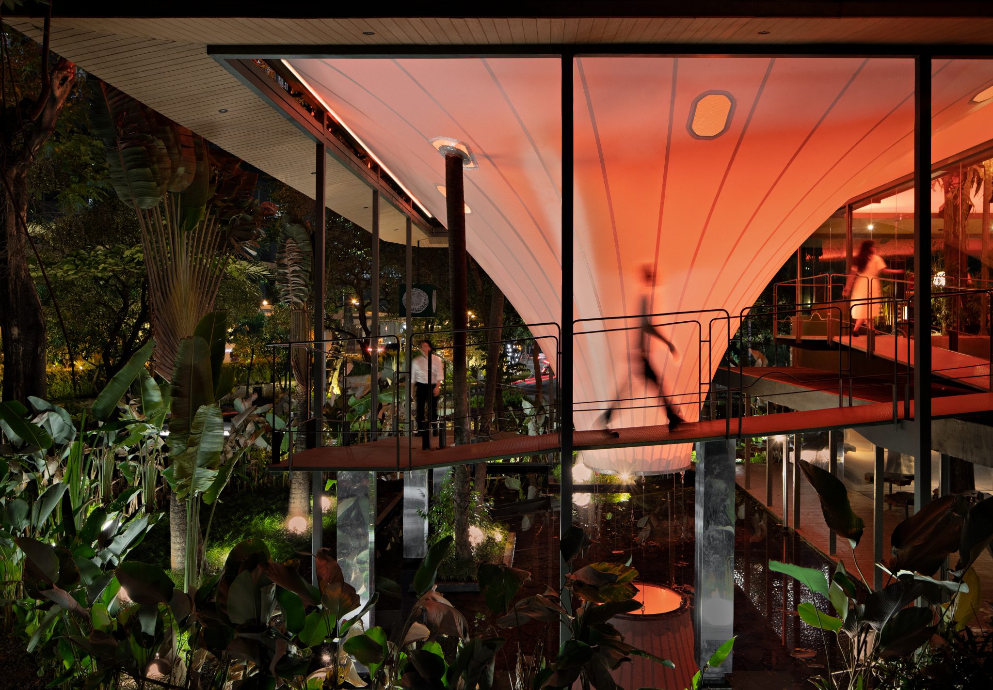 Stalk Jakarta, the Tree-Hugger Bar: Where a Bar Merges with Nature ...