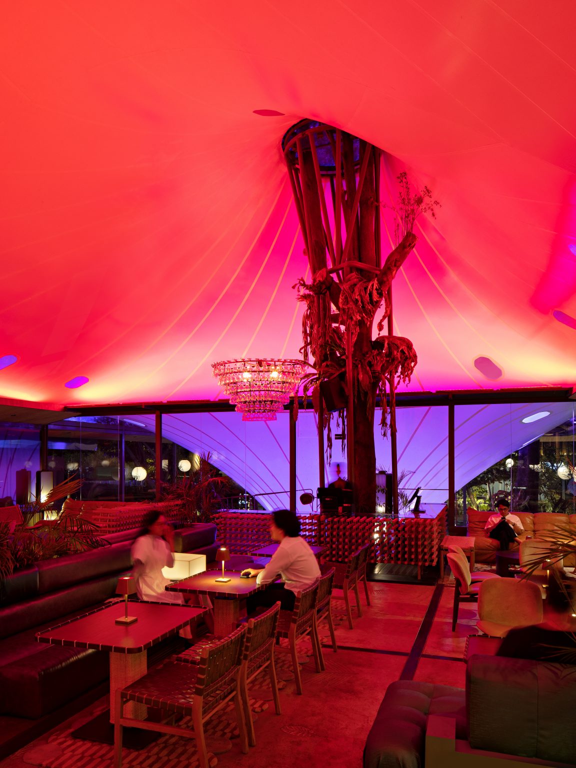 Stalk Jakarta, the Tree-Hugger Bar: Where a Bar Merges with Nature ...