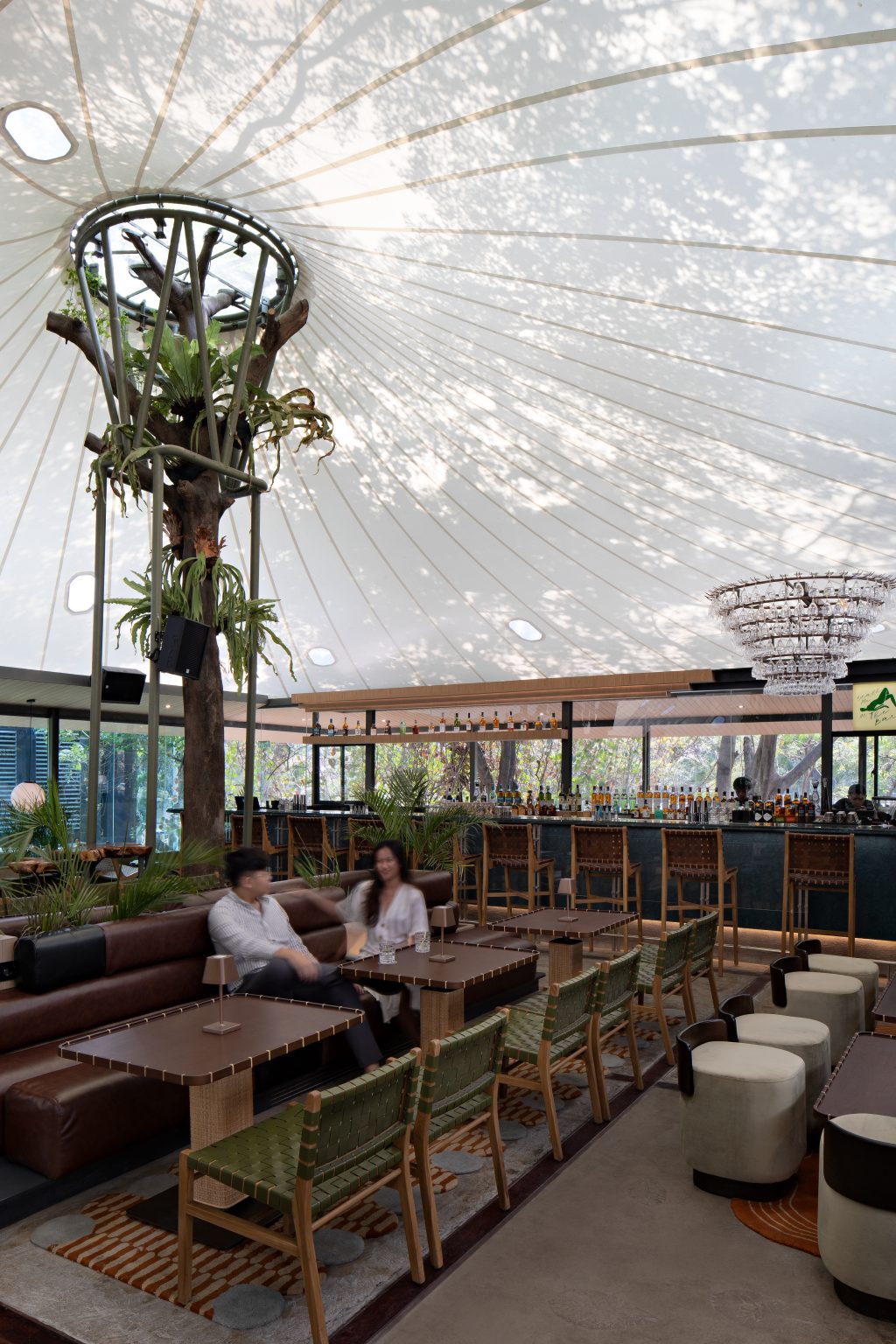 Stalk Jakarta, the Tree-Hugger Bar: Where a Bar Merges with Nature ...