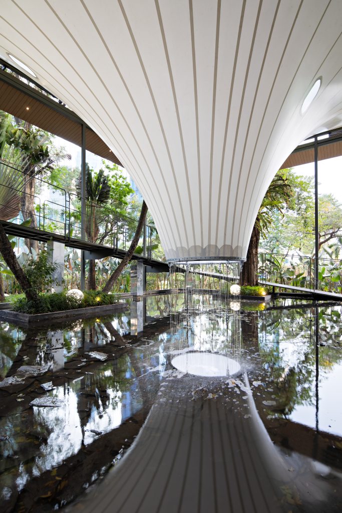 Stalk Jakarta, the Tree-Hugger Bar: Where a Bar Merges with Nature ...