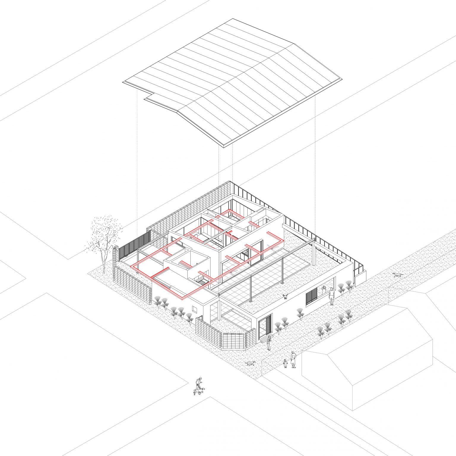 EE House: A Small White House Connected to Nature / Living Asean