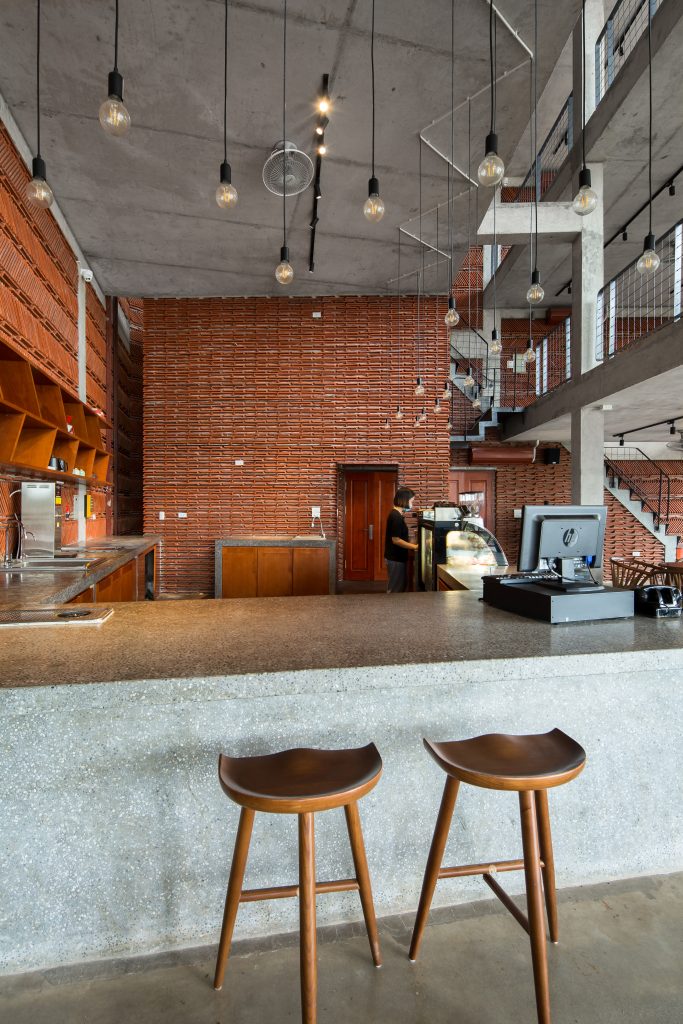 Ngói Space: Vibrant Orange Community Center Beautifies Hanoi Suburb ...