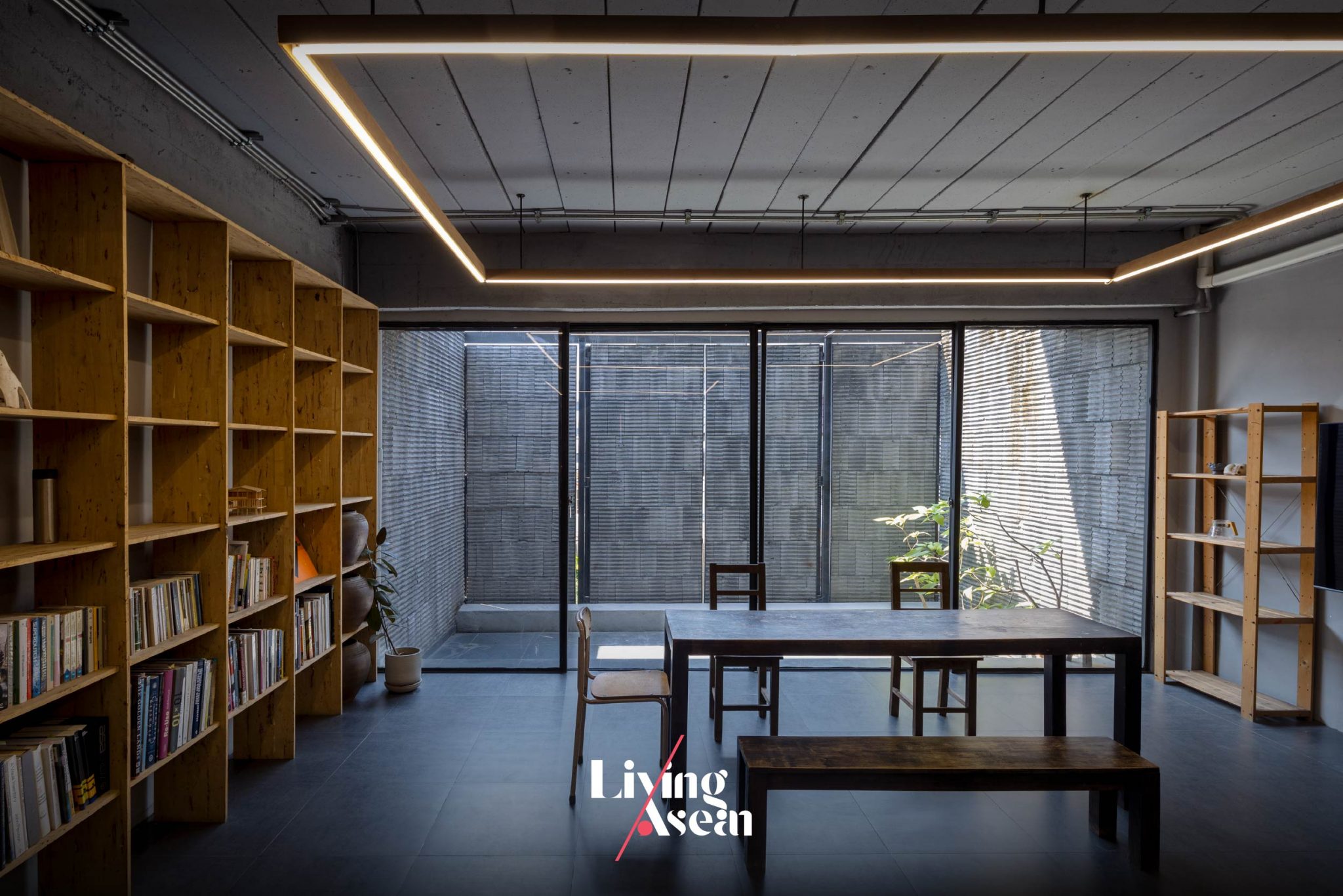 Studio Miti Office: A Townhouse Renovated Showcasing Material Savvy ...