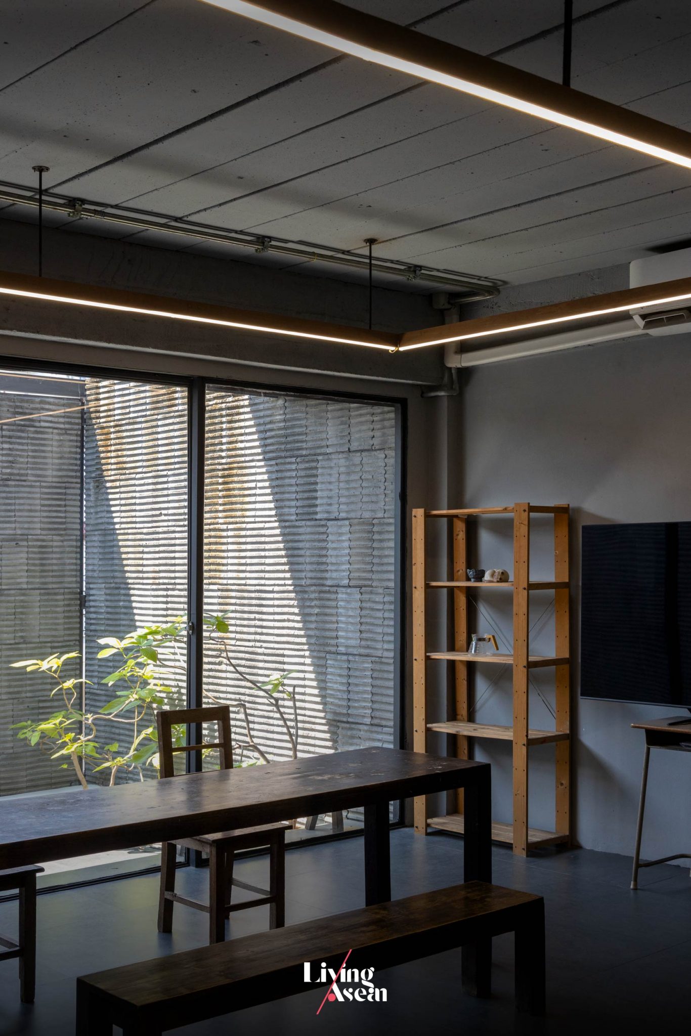 Studio Miti Office: A Townhouse Renovated Showcasing Material Savvy ...