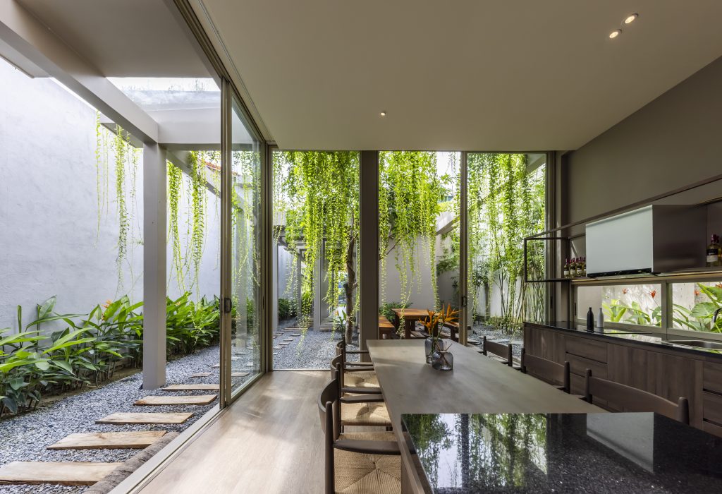 Office for Trees: All-Glass Workspace amid Green Gardens / Living ASEAN