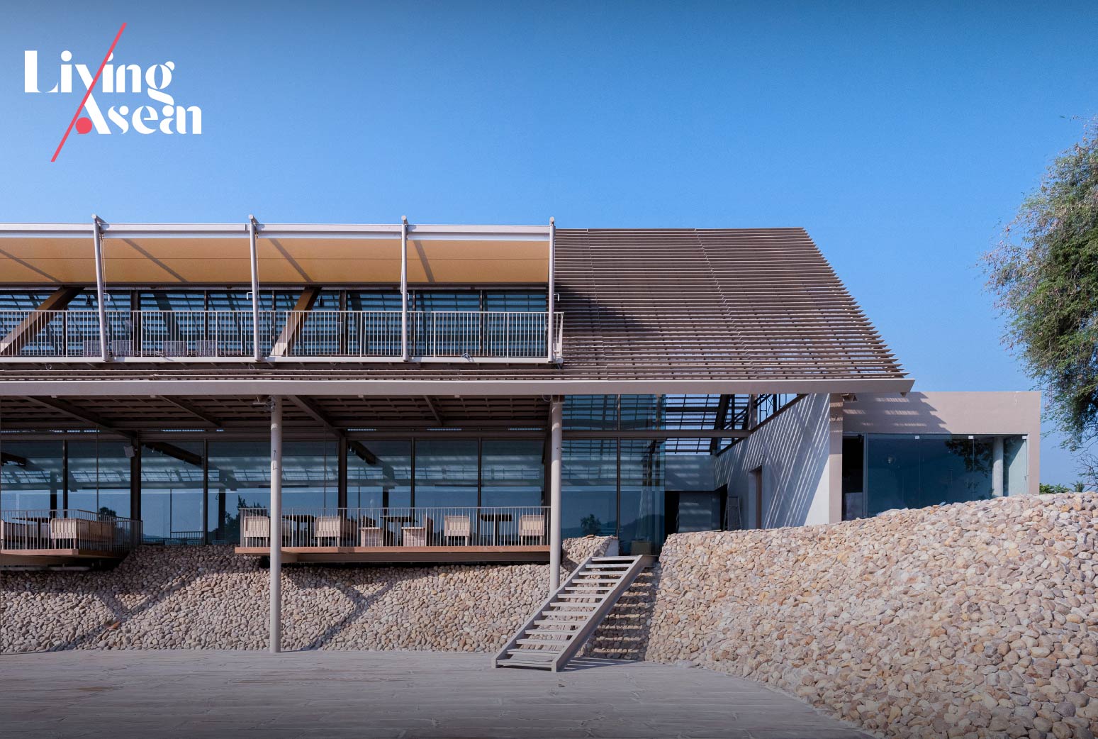 KAAN River Kwai Restaurant: A Riverside Restaurant / Living ASEAN