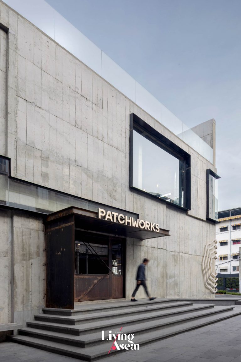 Patchworks: A Dessert Café in Brutalist Architectural Style / Living ASEAN